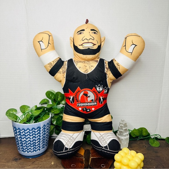 WWE | Toys | Wwe Funkasaurus Rex Tyrus 22 Collectible Wrestling Plush ...